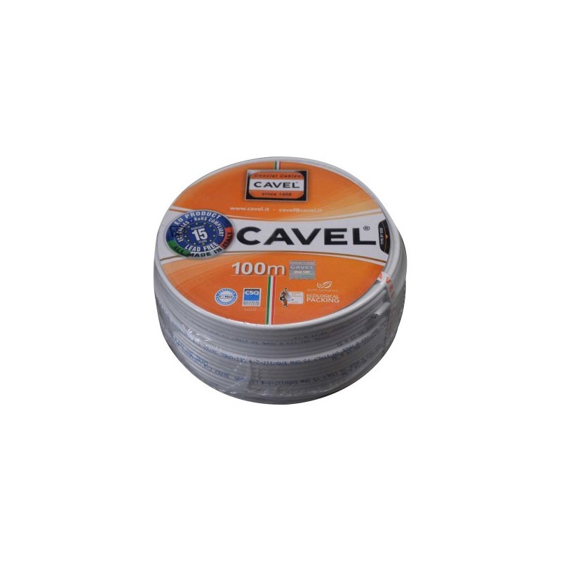 Cavo Antenna Coassiale Tv e Sat Ø 6,6mm cavel 703b